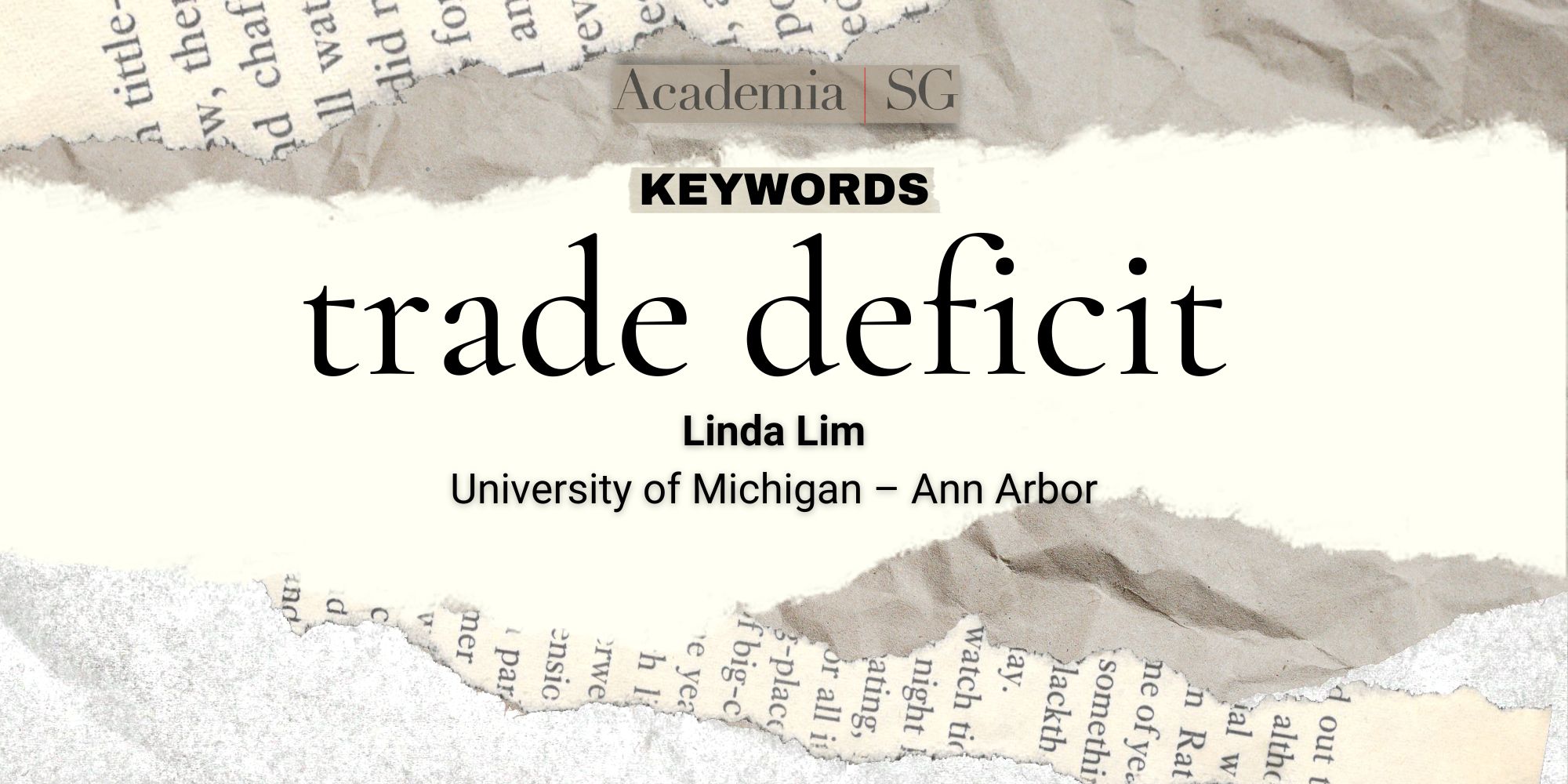 Imbalances and their implications - Academia | SG